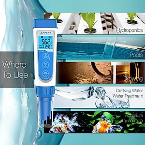 Apera Instruments Water Quality Tester Bundle - Turbidity Meter + pH/EC/TDS/Salinity Multi-Parameter Pocket Tester Kit