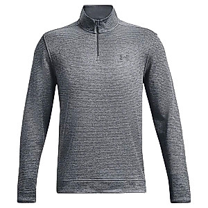 Under Armour Mens Storm SweaterFleece Quarter Zip, (012) Pitch Gray / / Pitch Gray, Small