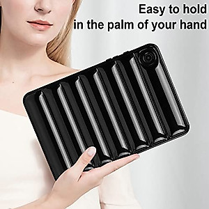 Tablet PC Case Tablet Case Compatible with Samsung Galaxy Tab A8 10.5 inch 2021 (SM-X200/X205),Ultra Thin Lightweight Full Protective Cover Drop-Proof Shock-Proof Protective Cover (Color : Black)