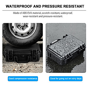 Tomat Mini 4K Case Waterproof Hard Carrying Case for DJI MINI 4K/Mini 2 /Mini 2 SE Fly More Combo Accessories