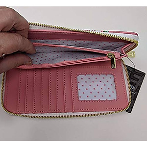 Loungefly X Disney The Aristocats Marie Pink Floral AOP Faux Leather Wallet