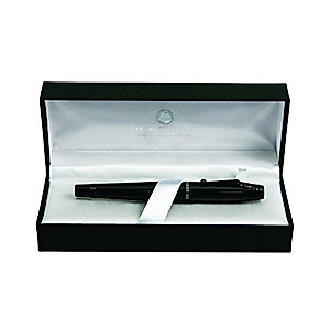 Monteverde Invincia Color Fusion Fountain Pen, Stealth Black, Medium Nib (MV41137)
