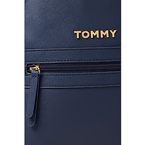 Tommy Hilfiger Kendall II Medium Dome Backpack Saffiano PVC Tommy Navy One Size