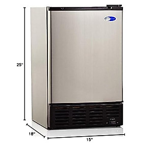 Whynter UIM-155 Stainless Steel Built-In Ice Maker