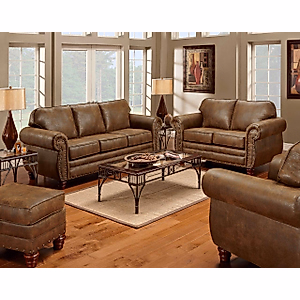 American Furniture Classics 4-Piece Sedona Sleeper Collection Sofa Sleeper, Loveseat, Chair, Ottoman