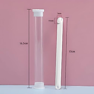 LINGXIYA Pet Dog Toothbrush, Extra Soft Dog & Cat Toothbrushes Dental Cleaning Brushes for Puppy Small Dog and Cat Dogs Teeth Dental Health 2 Pack Kit (White/Green)