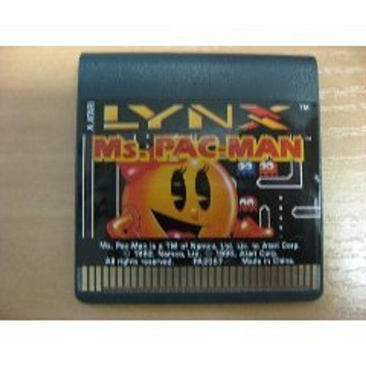 Ms Pac Man Game for the Atari Lynx