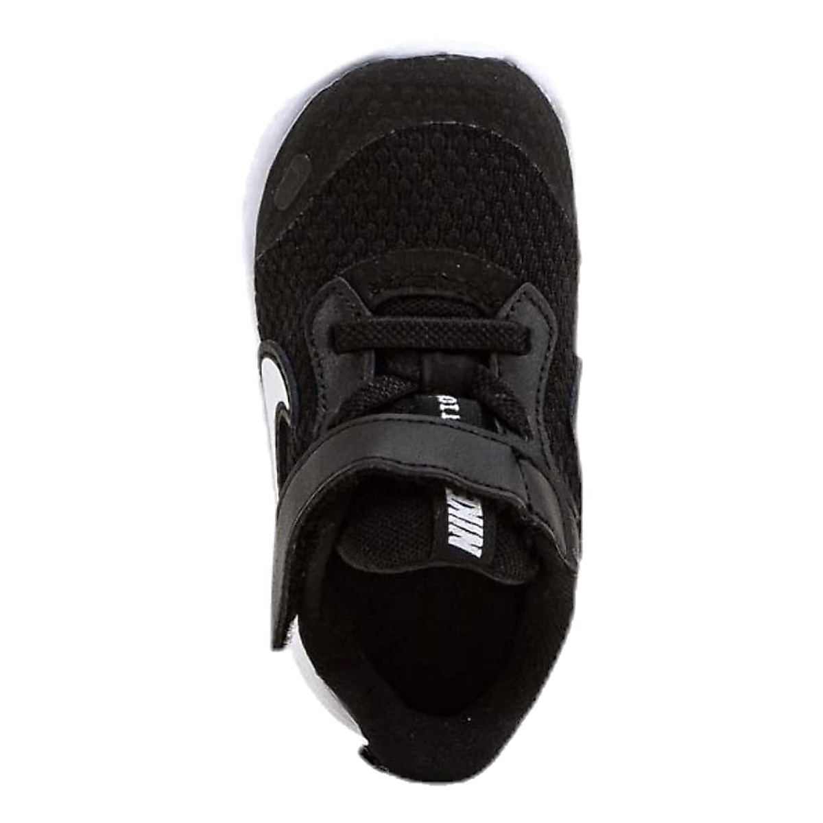 Nike Baby Boys Revolution 5 Toddler Velcro Running Shoe, Black/White-Anthracite, 5 Infant