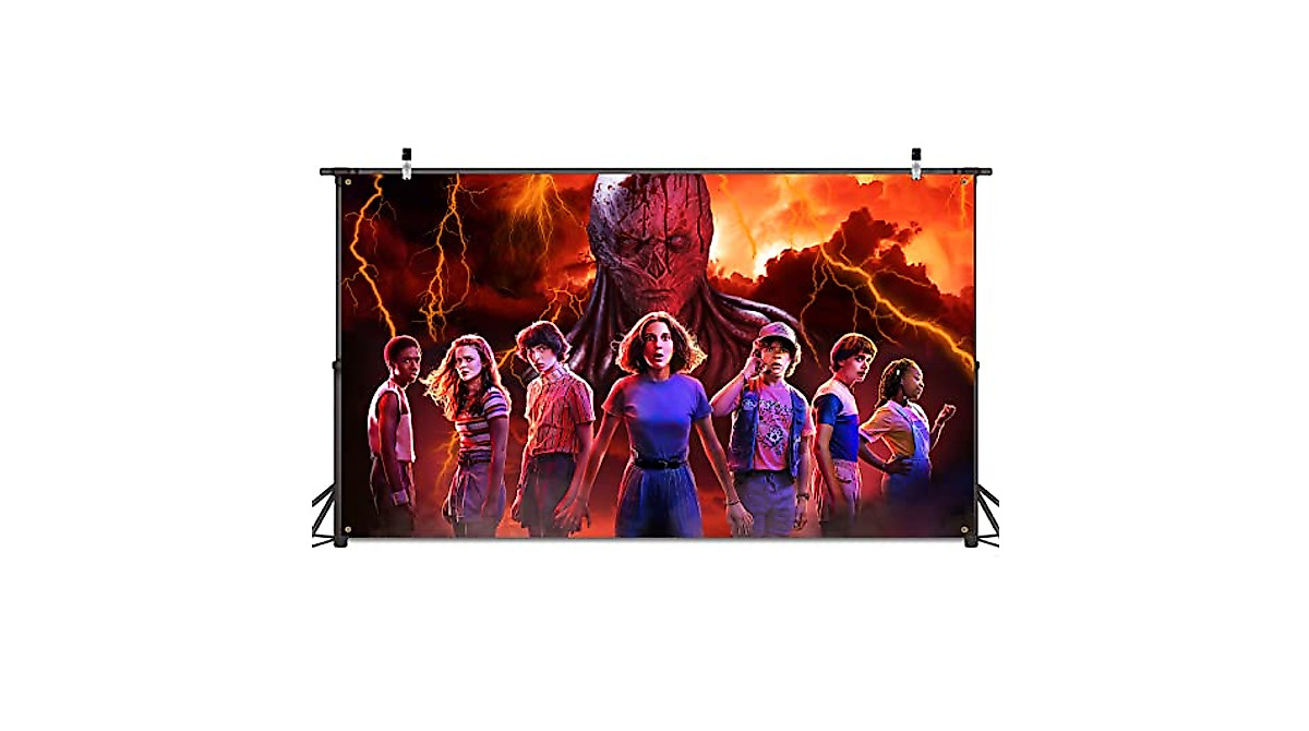 Stranger Things Party Backdrop Banner | Birthday & Halloween Decor