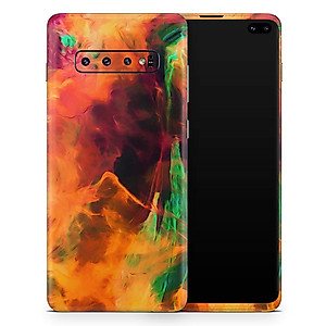 DesignSkinz Blurred Abstract Flow V41 Protective Vinyl Decal Wrap Skin Cover Compatible with The Samsung Galaxy S20 (Screen Trim & Back Glass Skin)