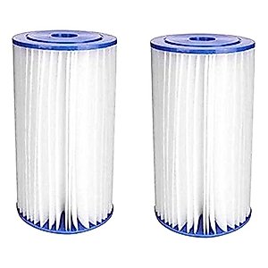 CFS – 2 Pack Heavy Duty Water Filter Cartridges Compatible with RS6-R-05, BF7, BF9C, BF35 Models – Remove Bad Taste & Odor – Whole House Replacement Filter Cartridge – White