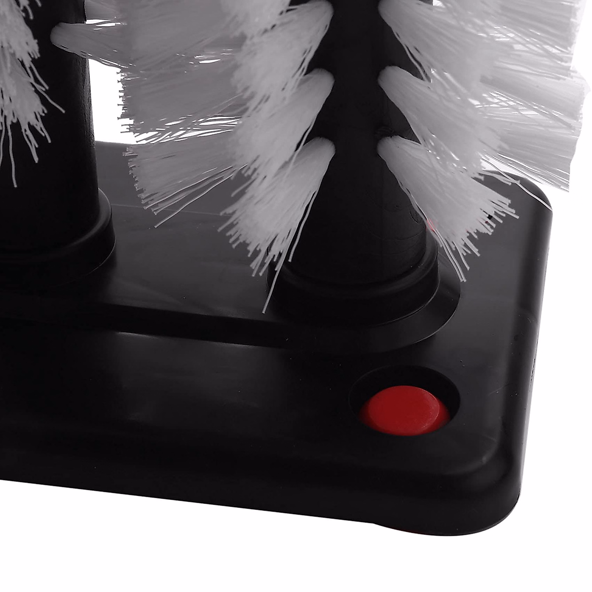 Dacvgog Glass Washer 3 Brush Glass Washing Brushes with Suction Base Bar for Bar,Kitchens,Red Wine Glasses,Cup