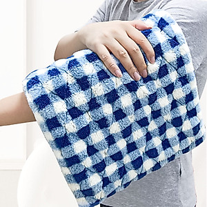 GOQOTOMO Full Weighted Electric Heating Pad for Back/Waist/Abdomen/Shoulder/Neck Pain and Cramps Relief - 2.3 lb Weighted with Auto-Shut Hot Heated Pad(12 * 24", LB002)