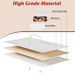 Nicehill White Nightstand, Nightstand with Drawer for Bedroom, Small Dresser Bedside Table Bedside Furniture, Small Night Stand for Kids' Room, End Table with Wooden Top, Steel Frame, Modern, White