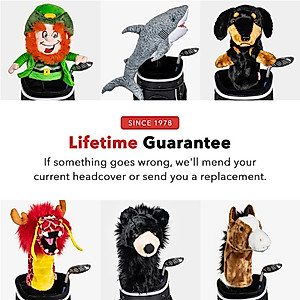 Daphne’s Leprechaun Driver Headcover | Premium Driver Headcovers | Funny Golf Club Covers | Stylish Protection for Your Clubs | Men's Golf Gear | Driver Headcover for Men and Women