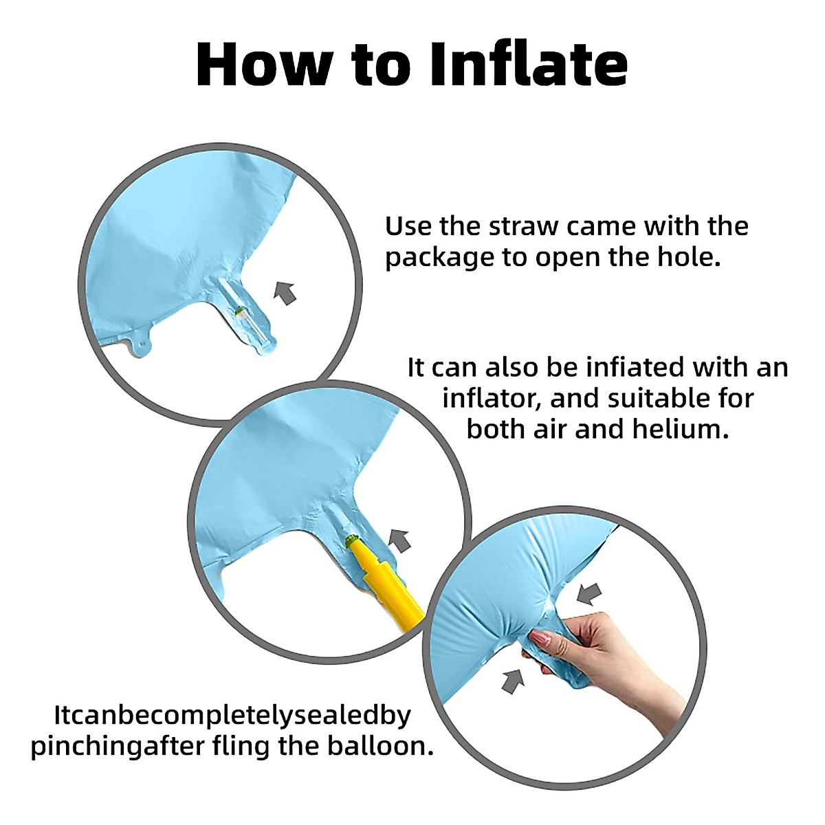 ESHILP 40 Inch Number Balloon Foil Balloon Number 36 Jumbo Giant Balloon Number 36 Balloon for 36th Birthday Party Decoration Wedding Anniversary Graduation Celebration, Blue 36 Number Balloon