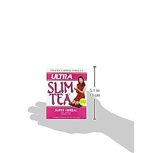 Ultra Slim Tea, Super Herbal, Tea Bags, 24 Count Box
