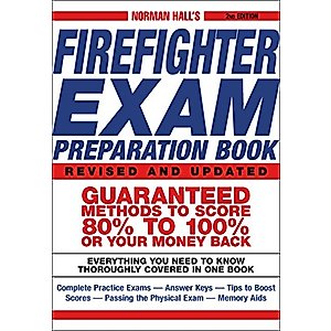 Norman Hall's Firefighter Exam Preparation Book