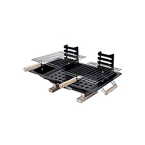 Marsh Allen Hibachi Charcoal Grill 17" X 10" 133 Sq. In. Black