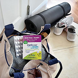 Boiron Cyclease Cramp Tablets for Relief from Minor Aches, Pain, and Discomfort from Menstrual Cramps - 120 Count (2 Pack of 60)