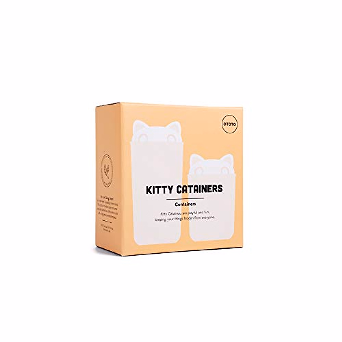 OTOTO Kitty Cats Storage Jars Set of 2