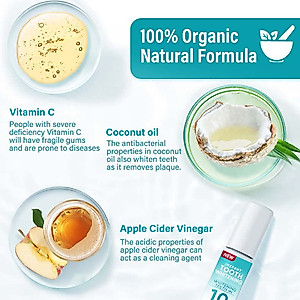 Teeth Whitening Paint, Tooth Paint, Tooth Polish Uptight White, Instant Whitening Paint for Teeth, Easy to Apply