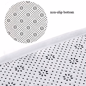 Door Entrance mat Entrance Mat Arabic Welcome Flowers Non Slip Front Entrance Door Mat for Waterproof Floor Mat for Home Garage Entrance Balcony Bathroom Area 16x24 Inche