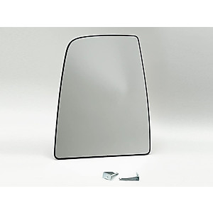 APA Replacement for Exterior Rear View Mirror Glass Upper Non-Heated 2015-2022 TRANSIT Van 150 250 350 Driver Left Side FO1324147 CK4Z17K707A