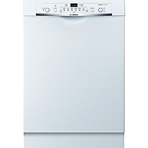 Bosch SHE3AR72UC Ascenta 24" White Full Console Dishwasher - Energy Star