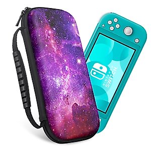 Retear Carrying Case for Nintendo Switch Lite 2019 Portable Travel Carry Cover Hard Shell Accessories with 8 Game Card Slots