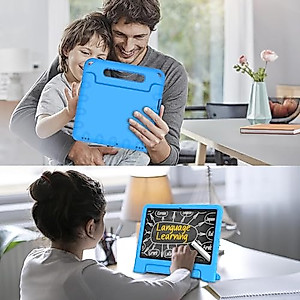 BMOUO Kids Case for Onn 10.1 Pro Tablet 2020 (Model:100003562),Shockproof Light Weight Convertible Handle Stand Kids Case for Onn 10.1 inch Pro Android Tablet 2020 (JUST for Onn 10.1 PRO),Blue