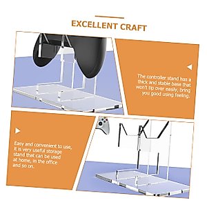 Gamepad Bracket Transparent Controller Holder Gaming Controller Racks Game Controller Rack Game Controller Support Universal Controller Racks Controller Stand