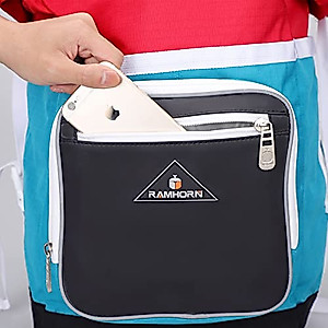 RAMHORN Laptop School Backpack 26L Waterproof Business Travel Bag Men Women College BackPack for Hiking Camping Red