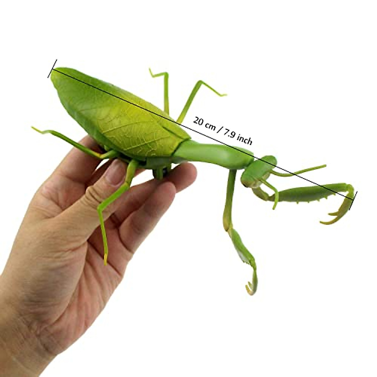 Foedoy Infrared Remote Control Praying Mantis Model Toy Electric Halloween Prank Children's Toys robo Alive Giant Python x Snake Early Education Puzzle