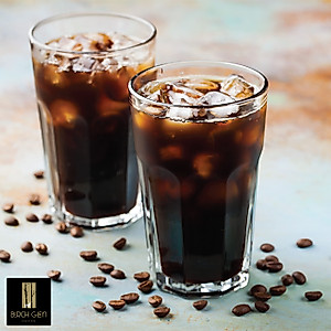 Birch Glen Roasters Ready to Go Cold Brew Coffee Bags - 4 Packets of Medium Roast Coarse Ground Coffee- No Machine Needed, Ready to Go Easy Cold Brewing Bags for Pitcher Servings- 100% Arabica Coffee - Kosher