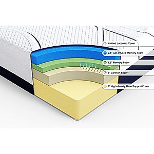 Night Therapy MyGel 13 inch Memory Foam Mattress, King