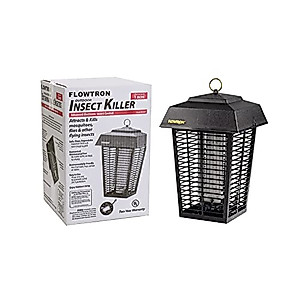 Flowtron BK-40D Electronic Insect Killer, 1 Acre Coverage,Black