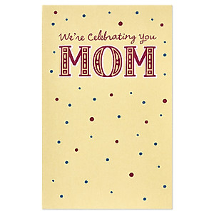 American Greetings Birthday Card for Mom (Celebrating You)