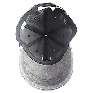 Skeleton Hands Hats for Men Women, Halloween Skull Finger Baseball Cap, Adjustable Washed Distressed Vintage Cotton Embroidered Hat, Funny Gifts for Dad Mom Grandpa Grandma Boys Girls Friends