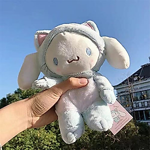 Kabosen My Melody Plush Toys,20cm Cinnamoroll Animal Plush Toys, Strawberry Dog Plush Doll Cartoon My Melody As Cat Plush Toy Cute Soft Stuffed Animals Girls Toys for Children