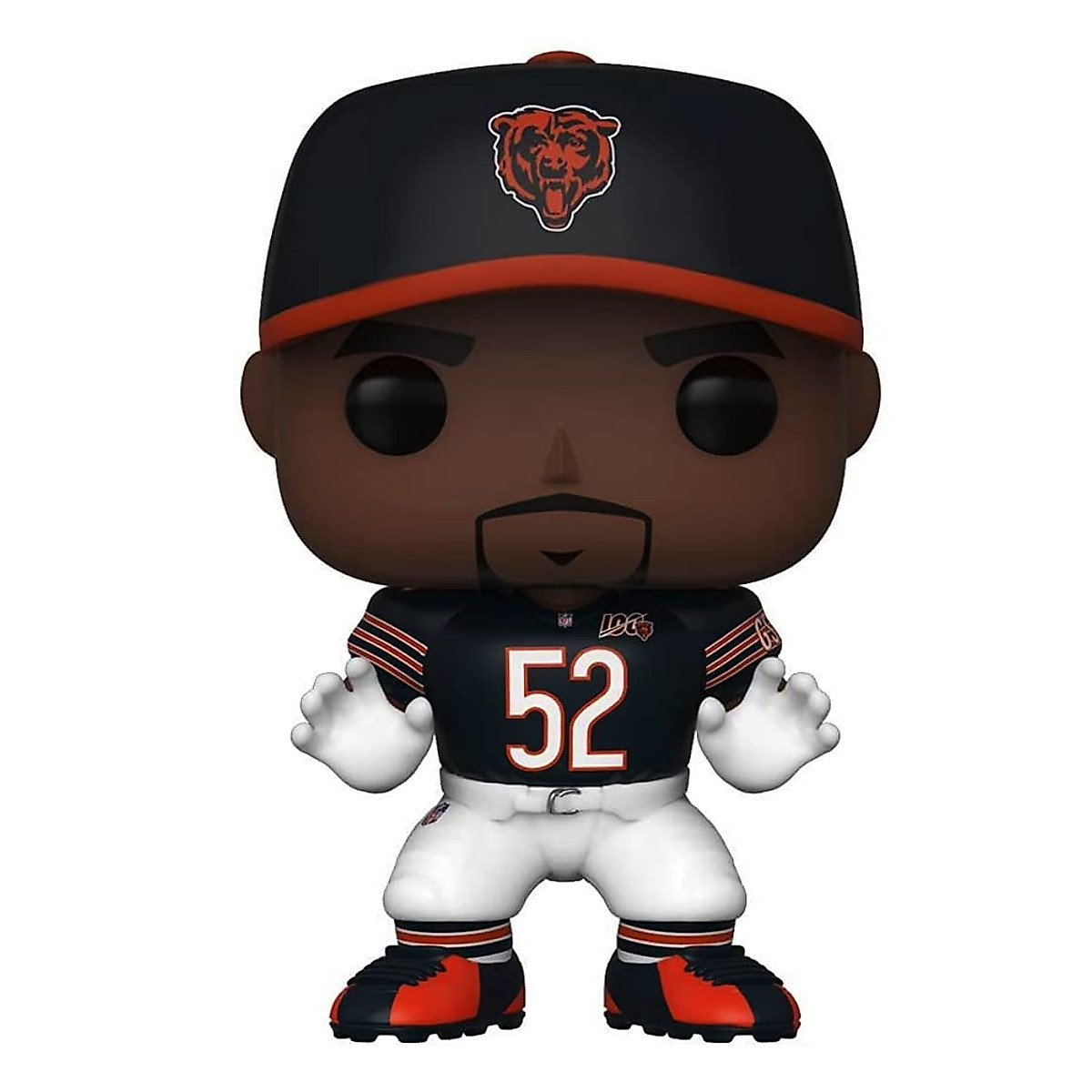 Pop NFL: Khalil Mack Chicago Pop # 126 Vinyl Figure (Bundled with Compatible EcoTEK Pop Protector)