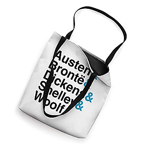British author names Tote Bag
