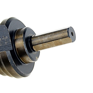 5PCS Step Drill Bit Set with a Automatic Center Punch Including 50 Sizes Hole Choices