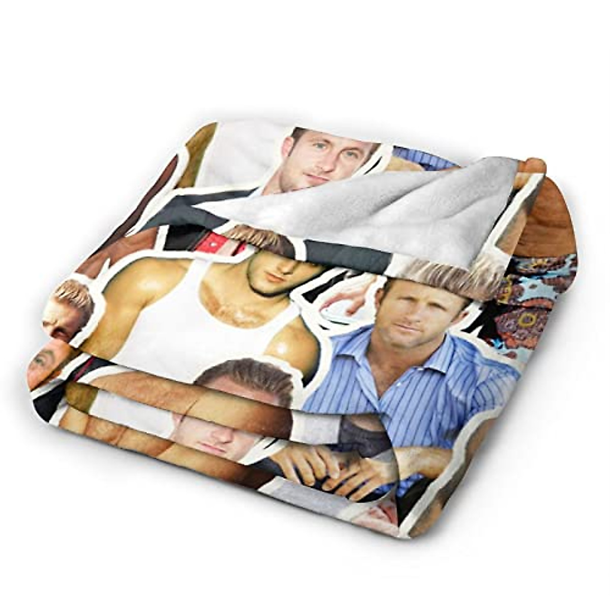 Blanket Scott Caan Soft and Comfortable Warm Fleece Blanket for Sofa, Office Bed car Camp Couch Cozy Plush Throw Blankets Beach Blankets