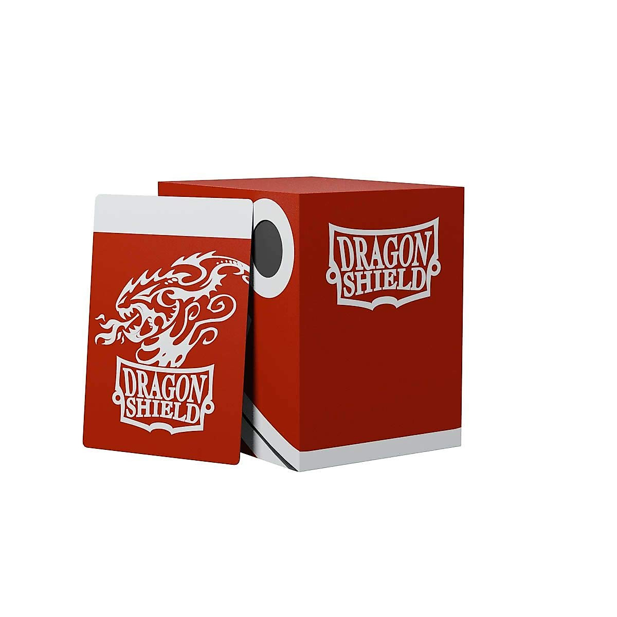 Card Deck Box Double Shell: Red/Black - Dragon Shield