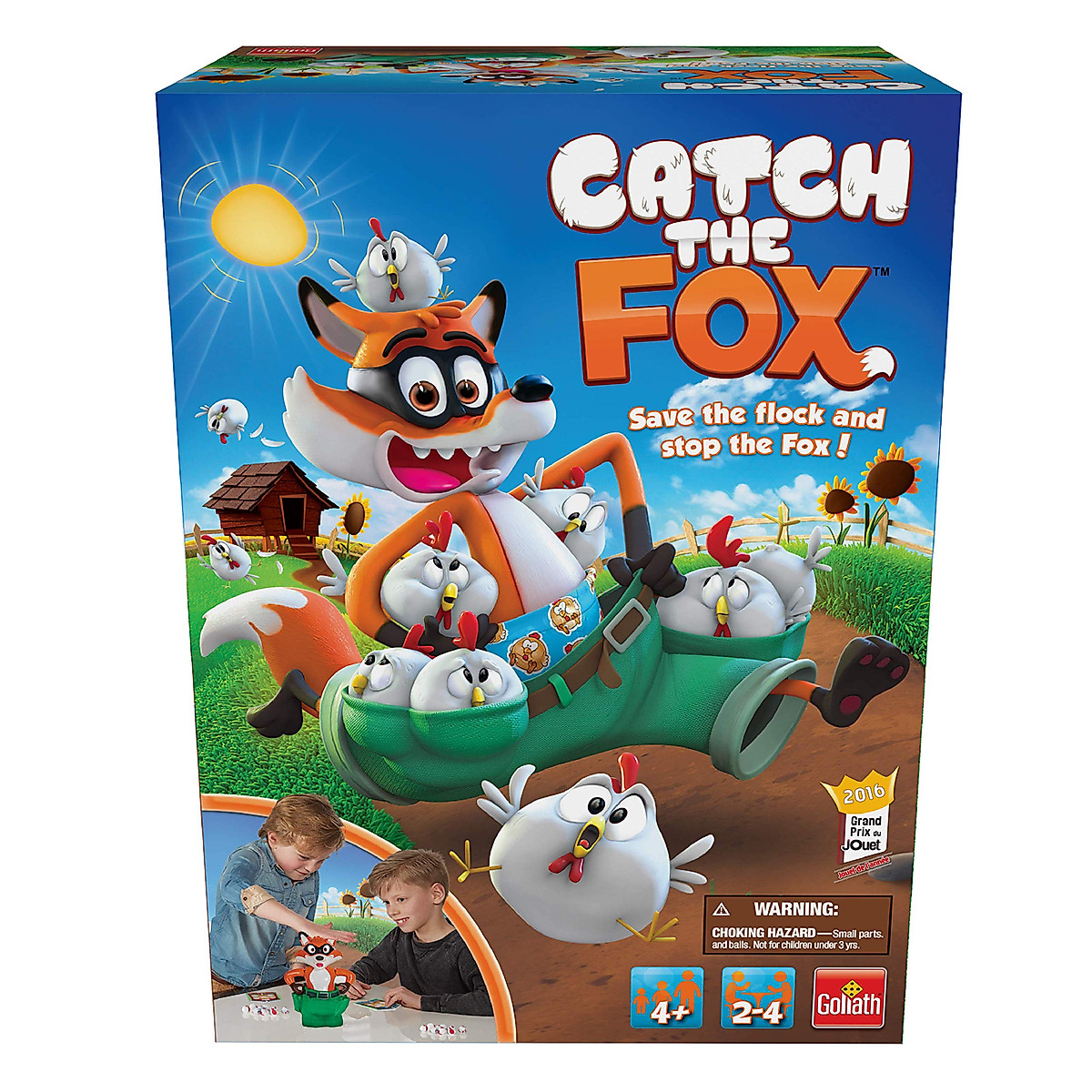 Catch The Fox - Collect The Most Chickens When The Fox Loses His Pants Game! by Goliath, 48 months to 1188 months