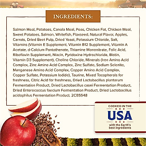 Whole Earth Farms Natural Grain Free Dry Kibble, Wholesome And Healthy Dog Food, Salmon And Whitefish Recipe - 25 LB Bag