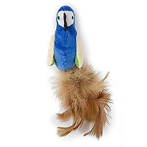 Petlinks Parrot Tweet Electronic Sound Cat Toy, Catnip Filled, Battery Powered - Randomly Selected Color, One Size