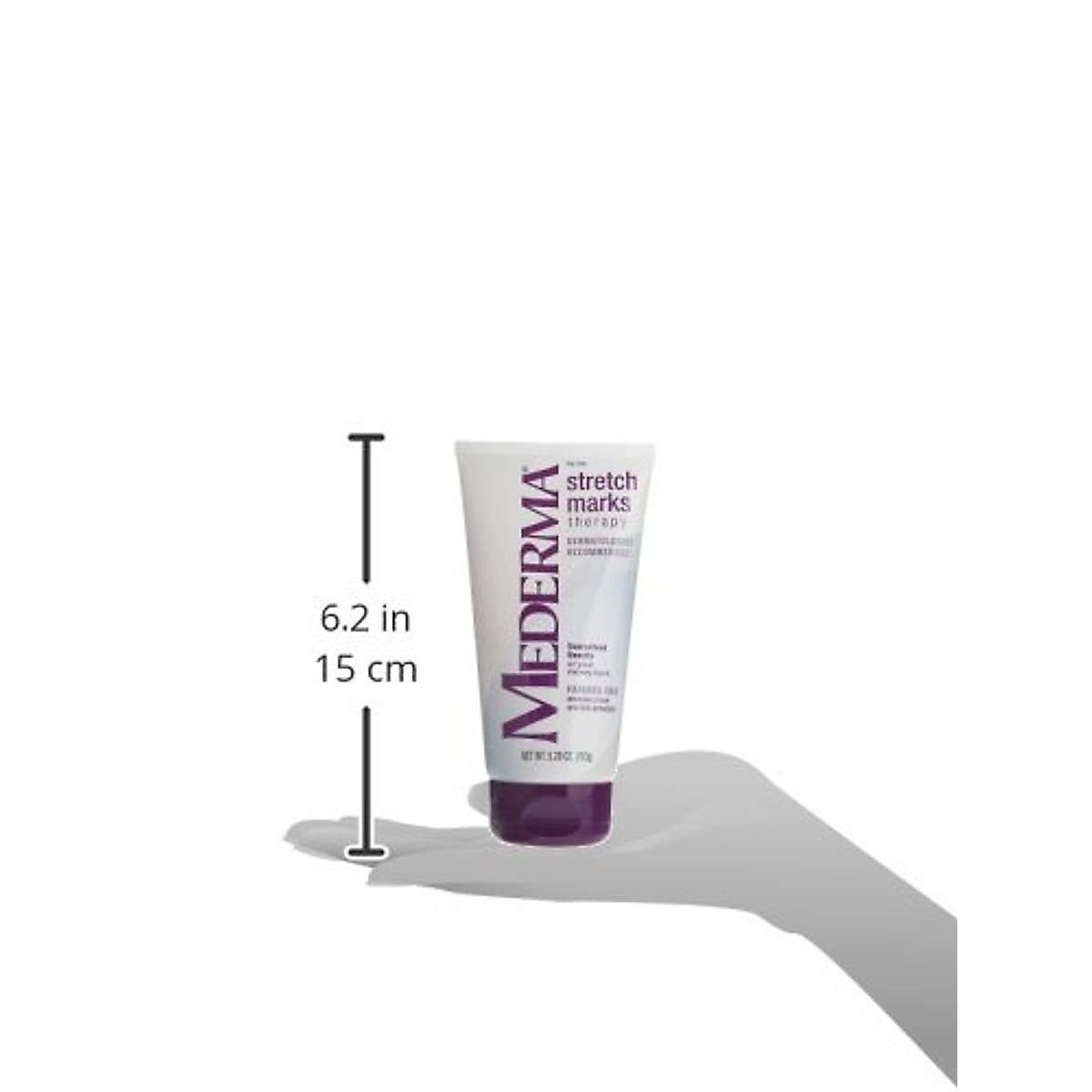 Mederma Stretch Marks Therapy, Hydrates to Help Prevent Stretch Marks, Clinically Shown to Produce Noticable Improvement in 4 Weeks, Dermatologist Recommended, Ivory, 5.29 Ounce