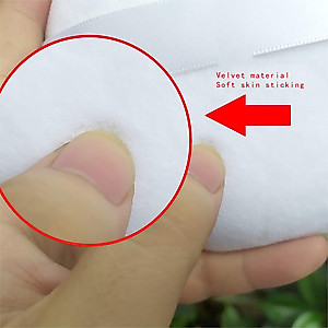 Topwon 5 Inch Powder Puff for Body Baby - Extra Large Jumbo Size Body Powder Puff Dusting Powder Blending & Setting Makeup Foundation (1 Pieces)